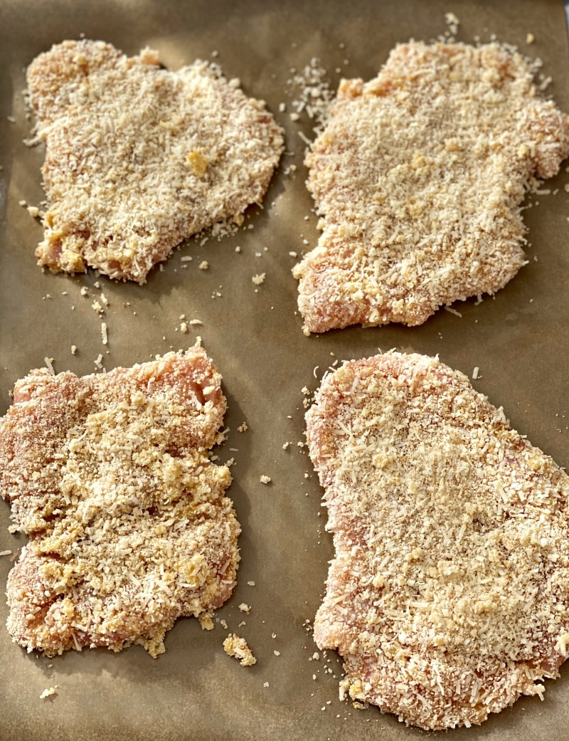 Baked Parmesan Turkey Cutlets - Delice Recipes