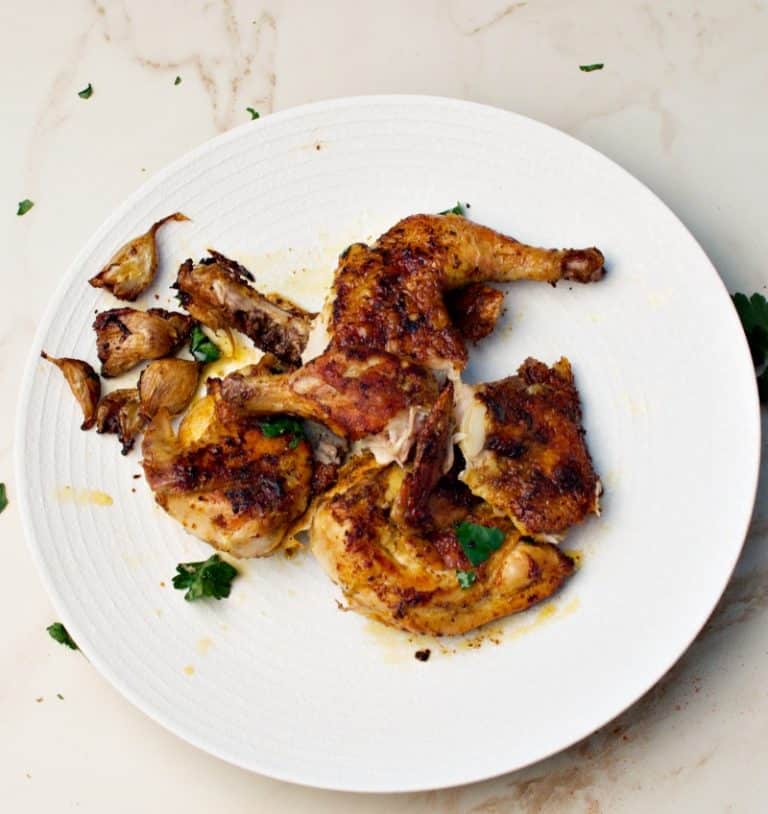 Pan-Fried Crispy Butterflied Chicken - Delice Recipes