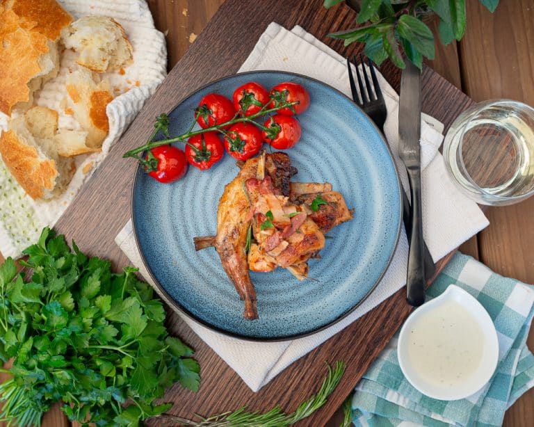 Tender & Juicy Roasted Rabbit Recipe - Delice Recipes