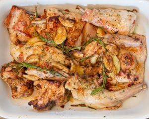 Tender & Juicy Roasted Rabbit Recipe - Delice Recipes