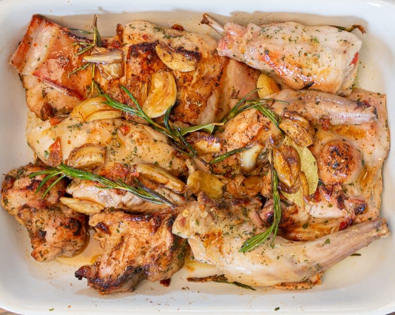 Tender & Juicy Roasted Rabbit Recipe - Delice Recipes