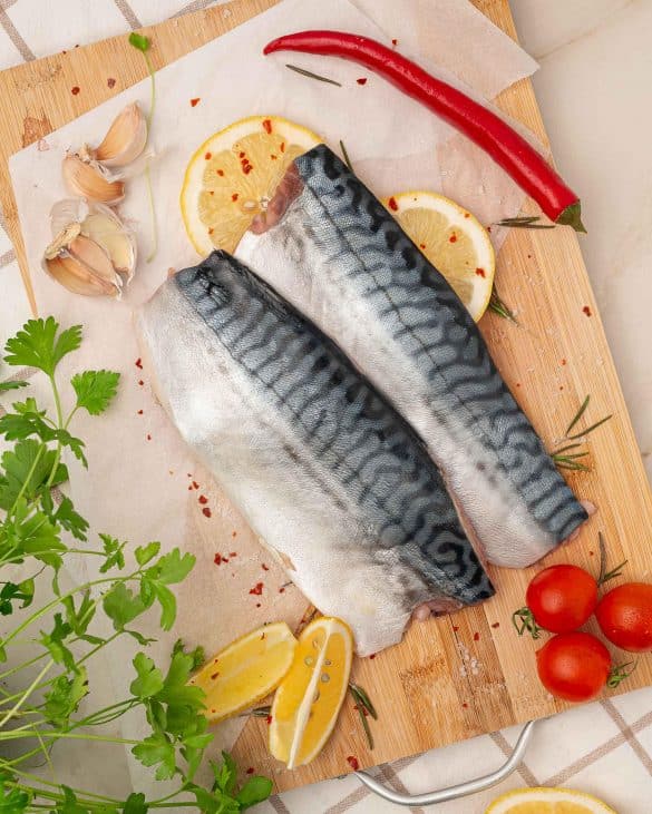 Baked Mackerel Fillets with Spices Recipe - Delice Recipes
