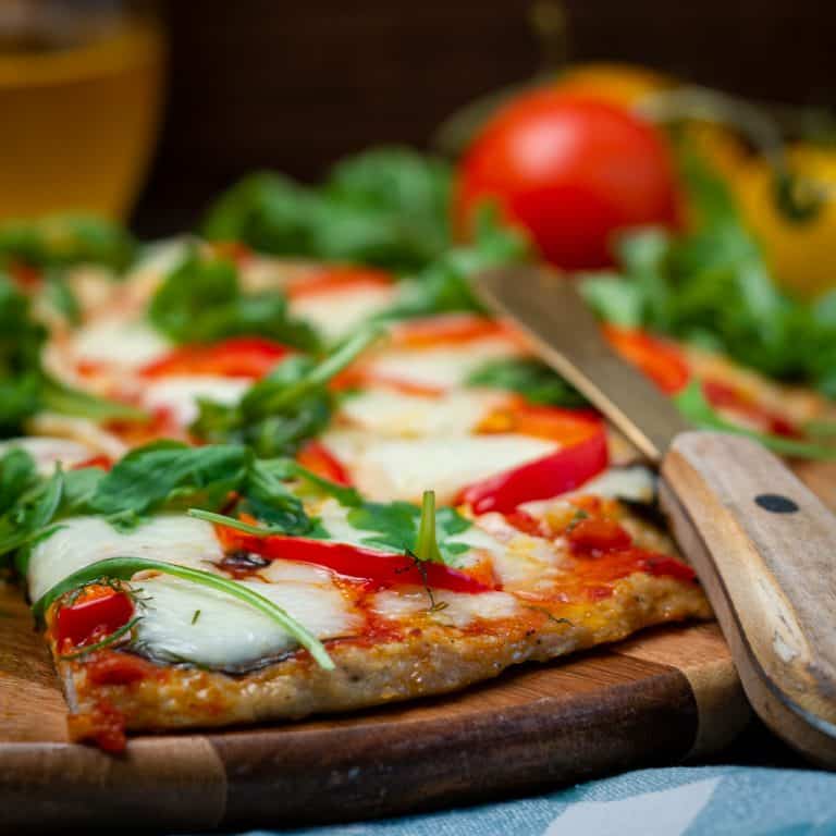 Keto Pizza - Meatza - Meat Crust Pizza - Delice Recipes