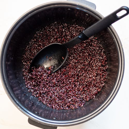Fluffy Instant Pot Black Rice - Delice Recipes