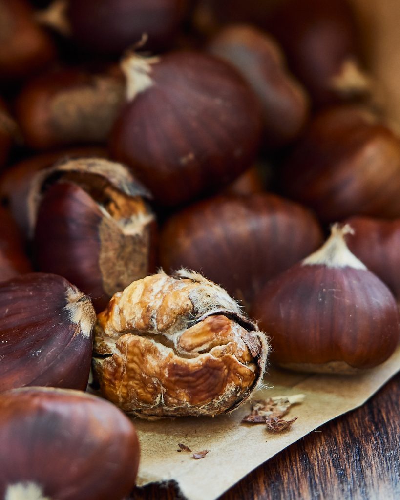 Baked Chestnuts Recipe - The Fall Delicacy - Delice Recipes