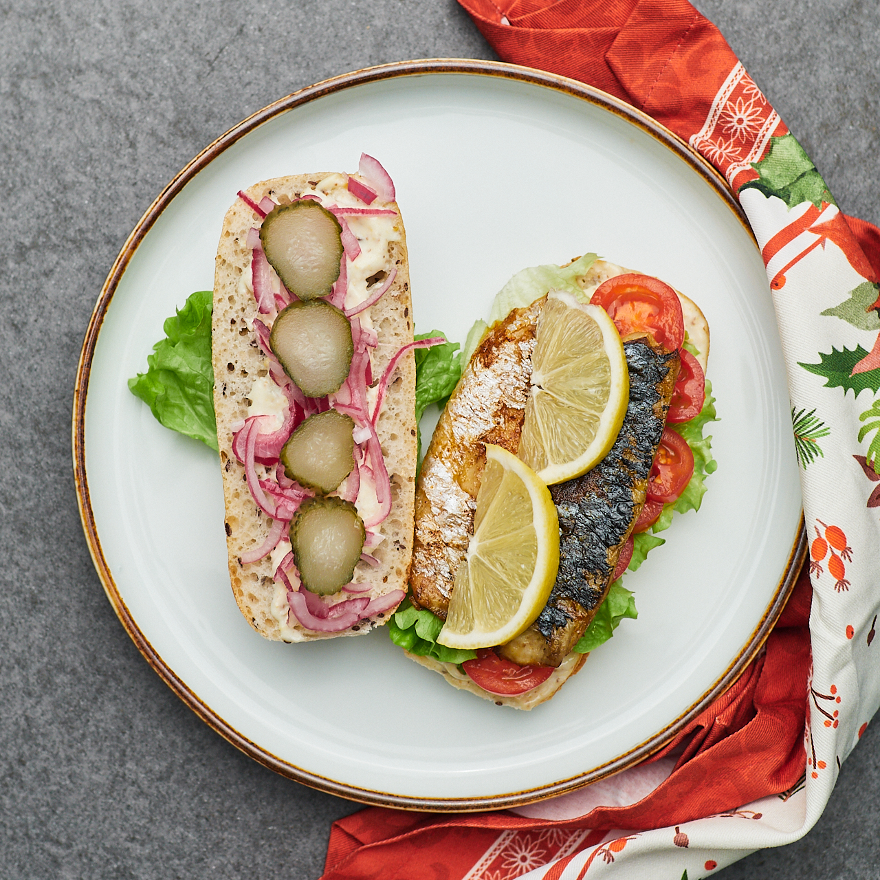 Ultimate Fish Sandwich with Herring - Delice Recipes