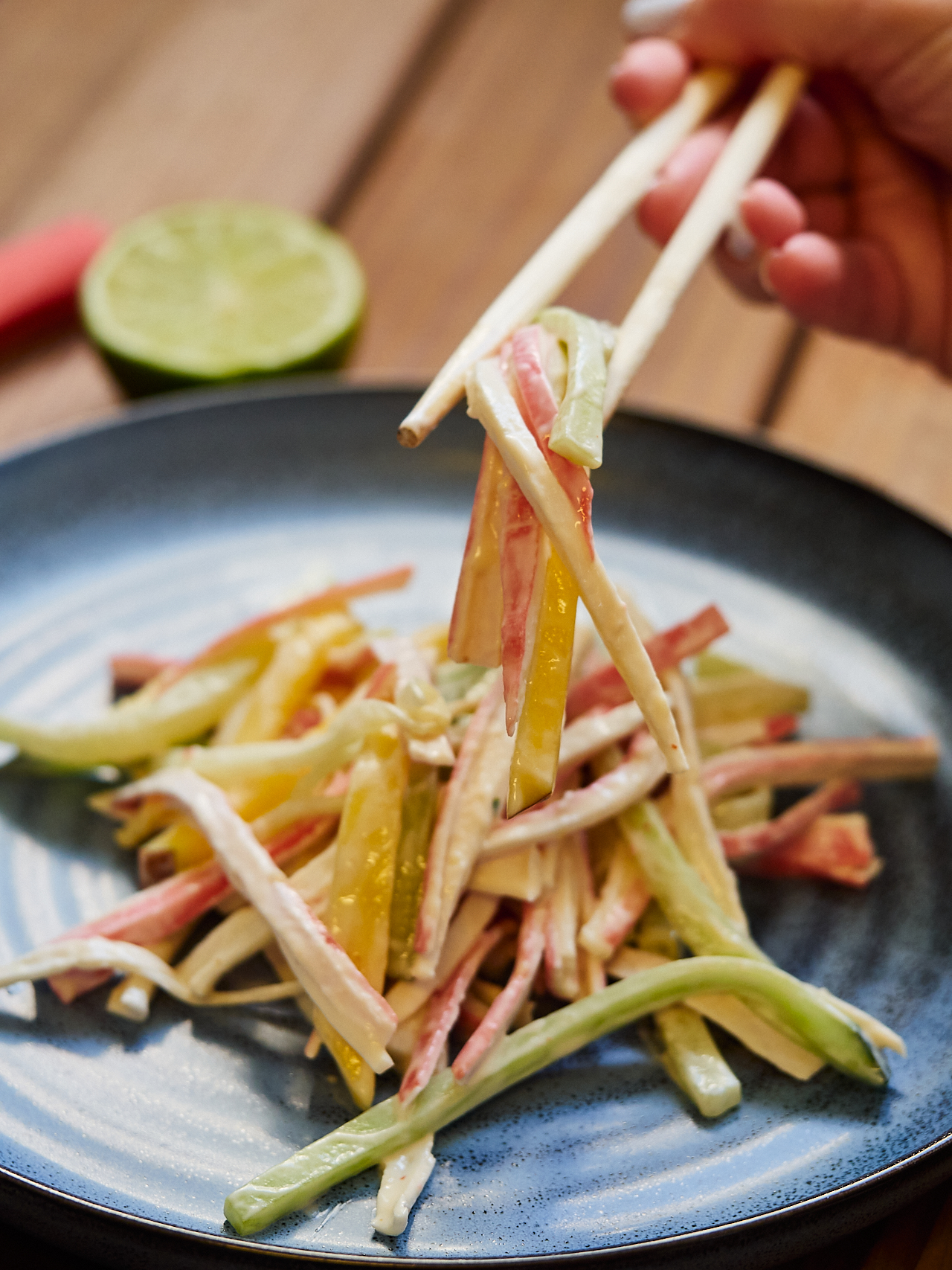 Japanese Kani Salad Recipe [Video] - Delice Recipes