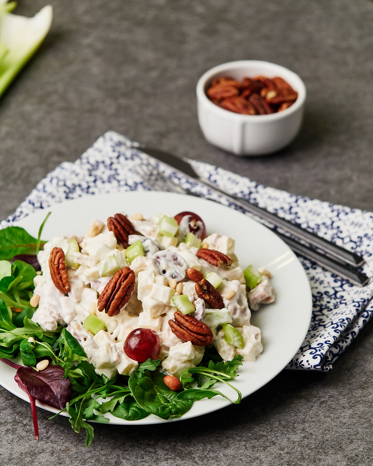 Classic Chicken Waldorf Salad - Delice Recipes