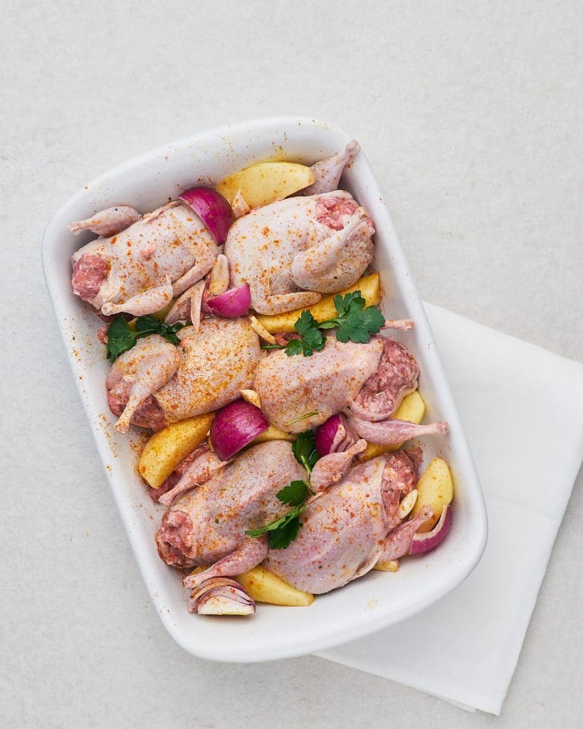 Sausage Stuffed Quail Gourmand Recipe - Delice Recipes