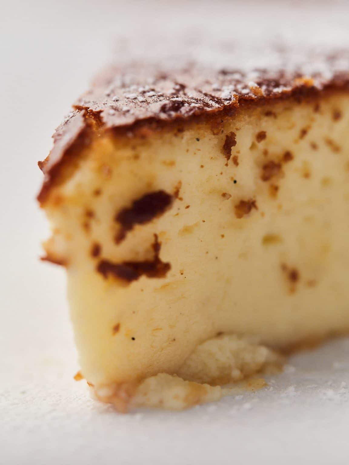 Spanish Basque Burnt Cheesecake - Delice Recipes