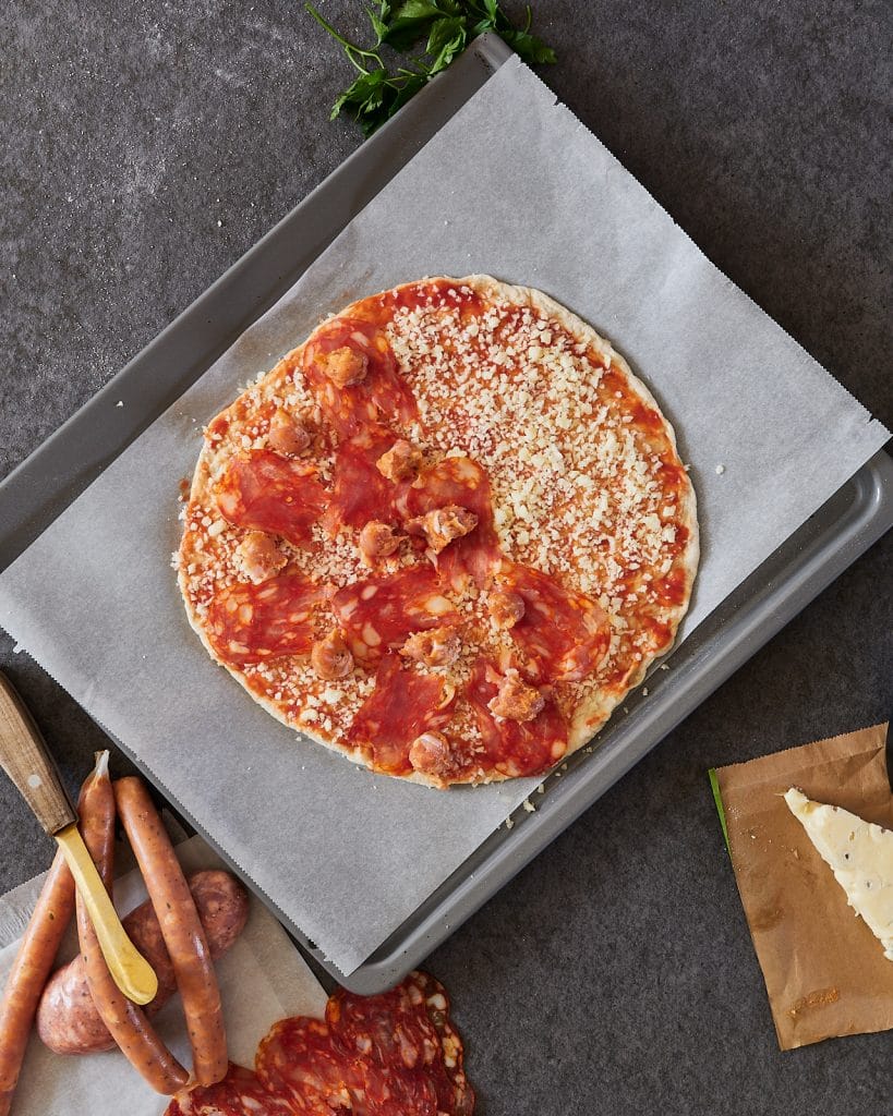 Italian Sausage Pizza Recipe - Delice Recipes