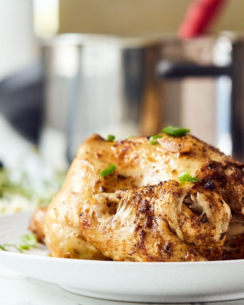 Instant Pot Rotisserie Whole Chicken [VIDEO] - Delice Recipes