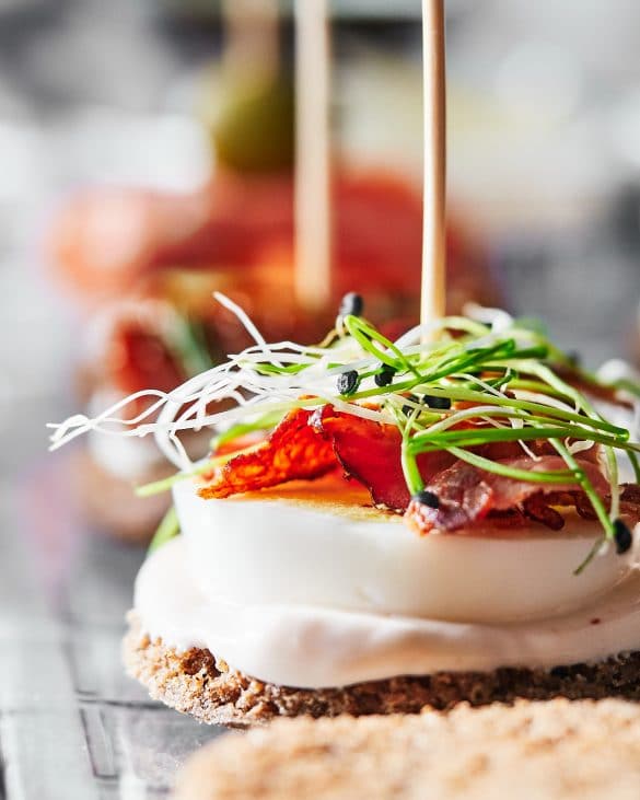 Easy & Elegant Canapés Recipe [VIDEO] - Delice Recipes