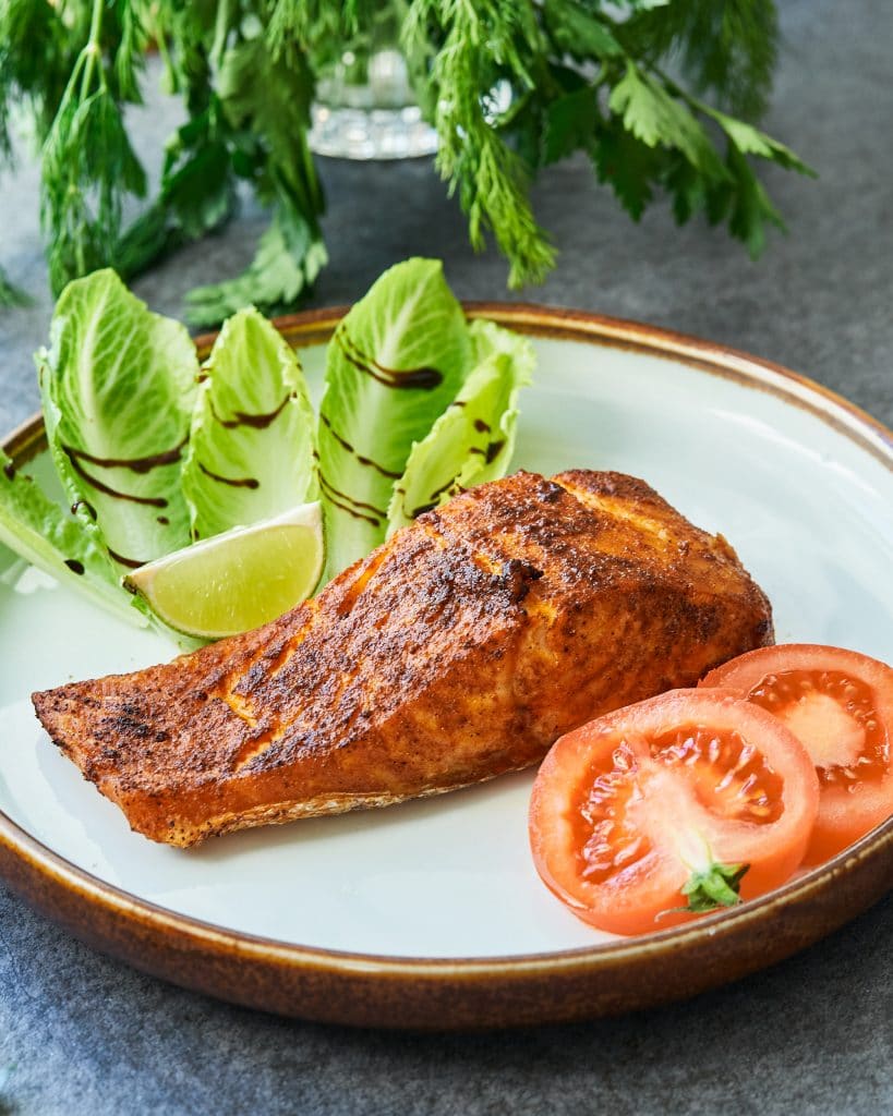 Tender And Flaky Air Fryer Salmon With Skin In Minutes Video Delice Recipes