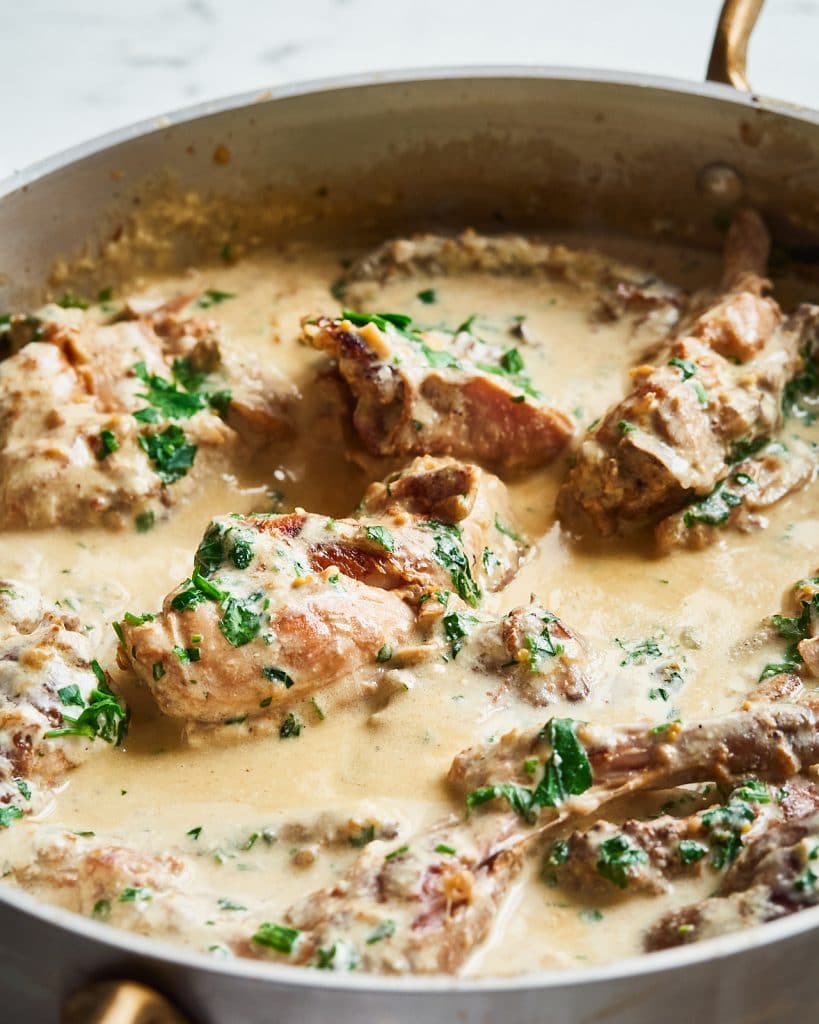 Creamy Rabbit Stew with Capers [VIDEO] - Delice Recipes