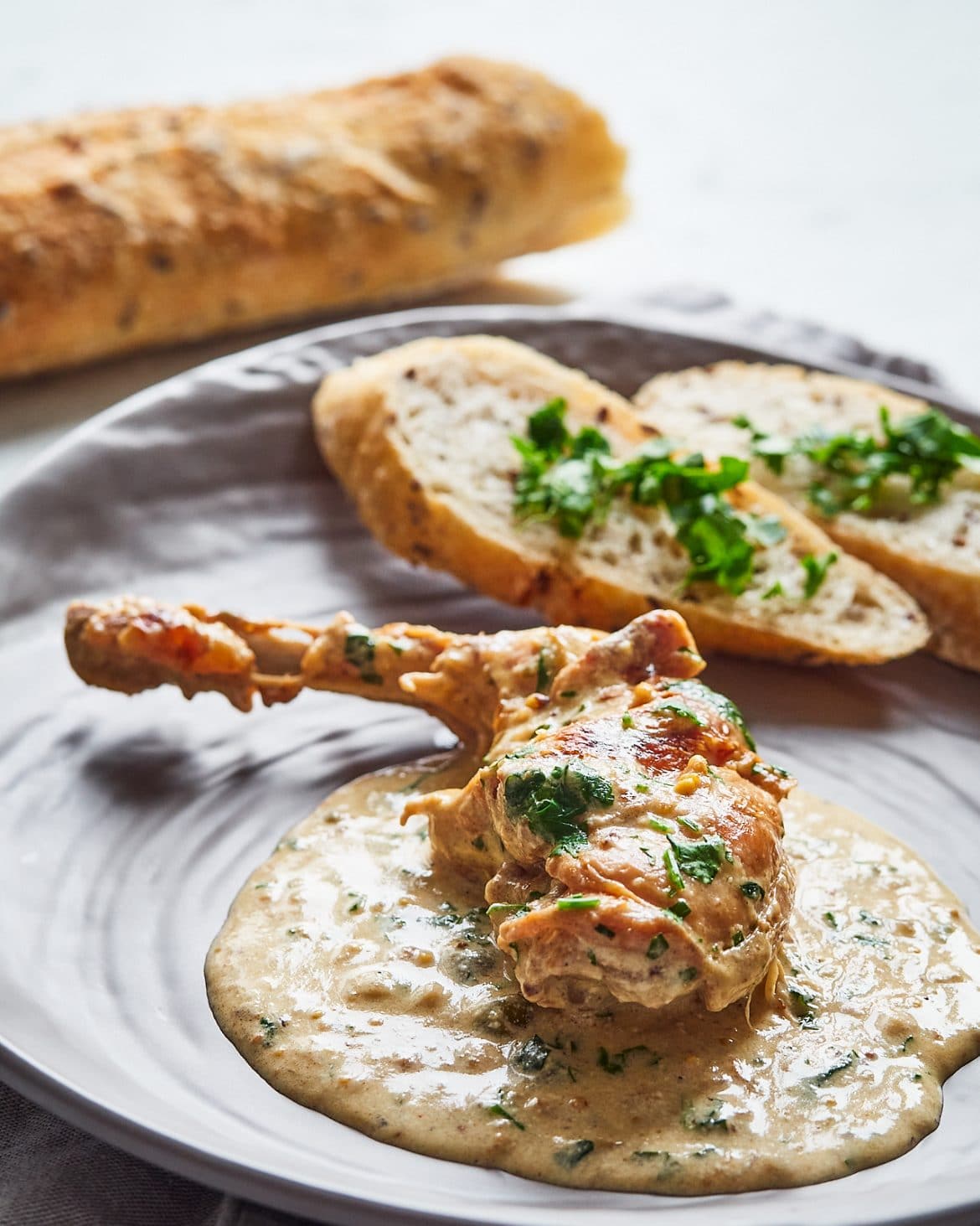 Creamy Rabbit Stew with Capers [VIDEO] - Delice Recipes
