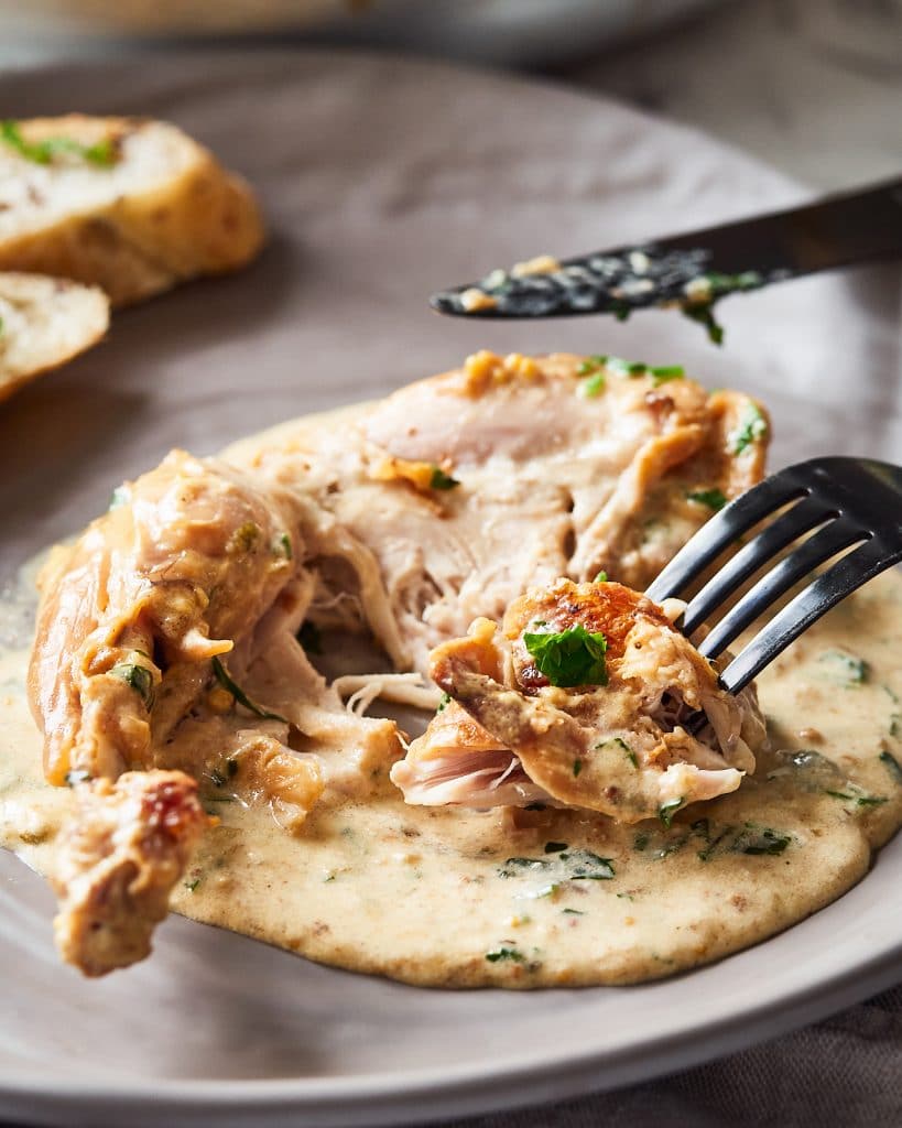 Creamy Rabbit Stew with Capers [VIDEO] - Delice Recipes