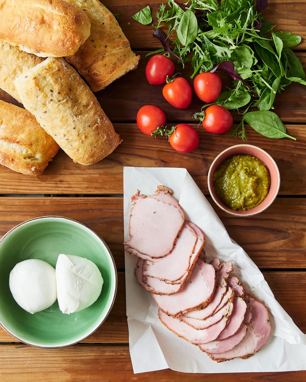 Ham Pesto Sandwich [Video] - Delice Recipes