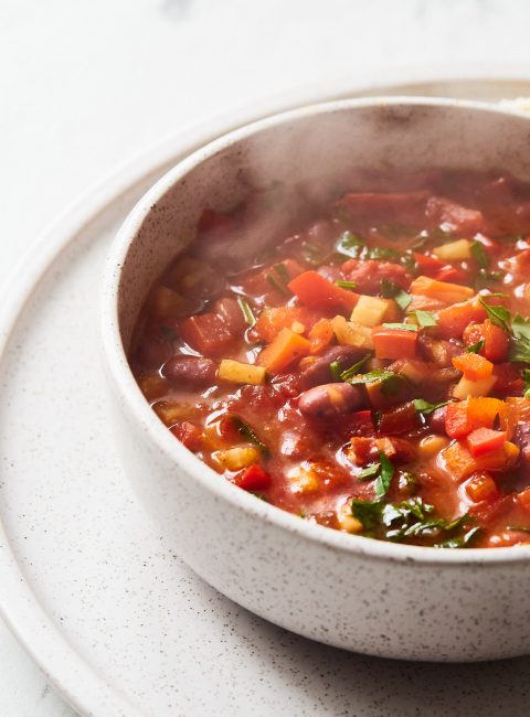 Chili Bean Soup - Delice Recipes