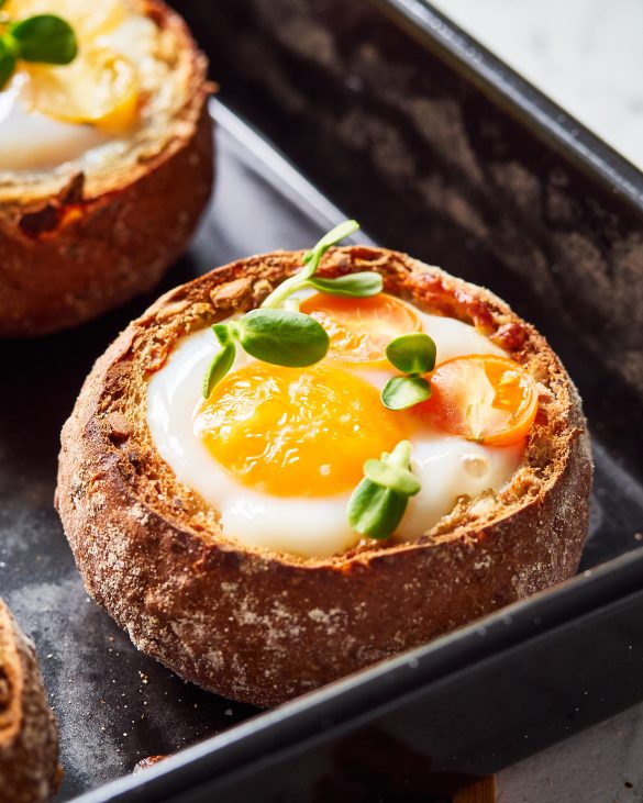 Baked Eggs for Breakfast [Video] - Delice Recipes