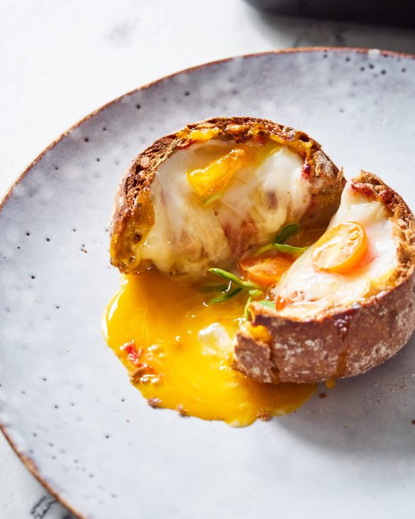 Baked Eggs for Breakfast [Video] - Delice Recipes