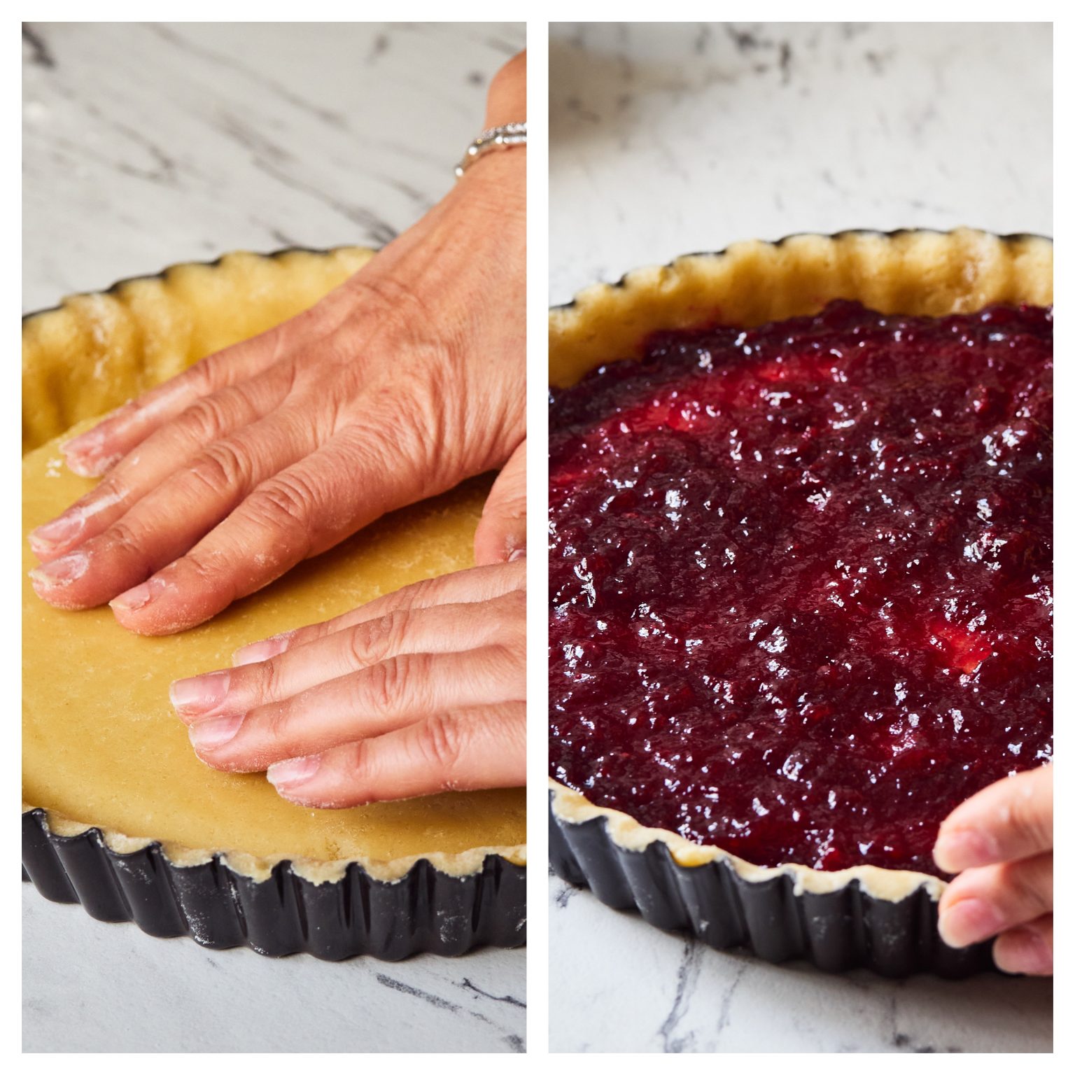Homemade Strawberry Jam Tart [VIDEO] - Delice Recipes