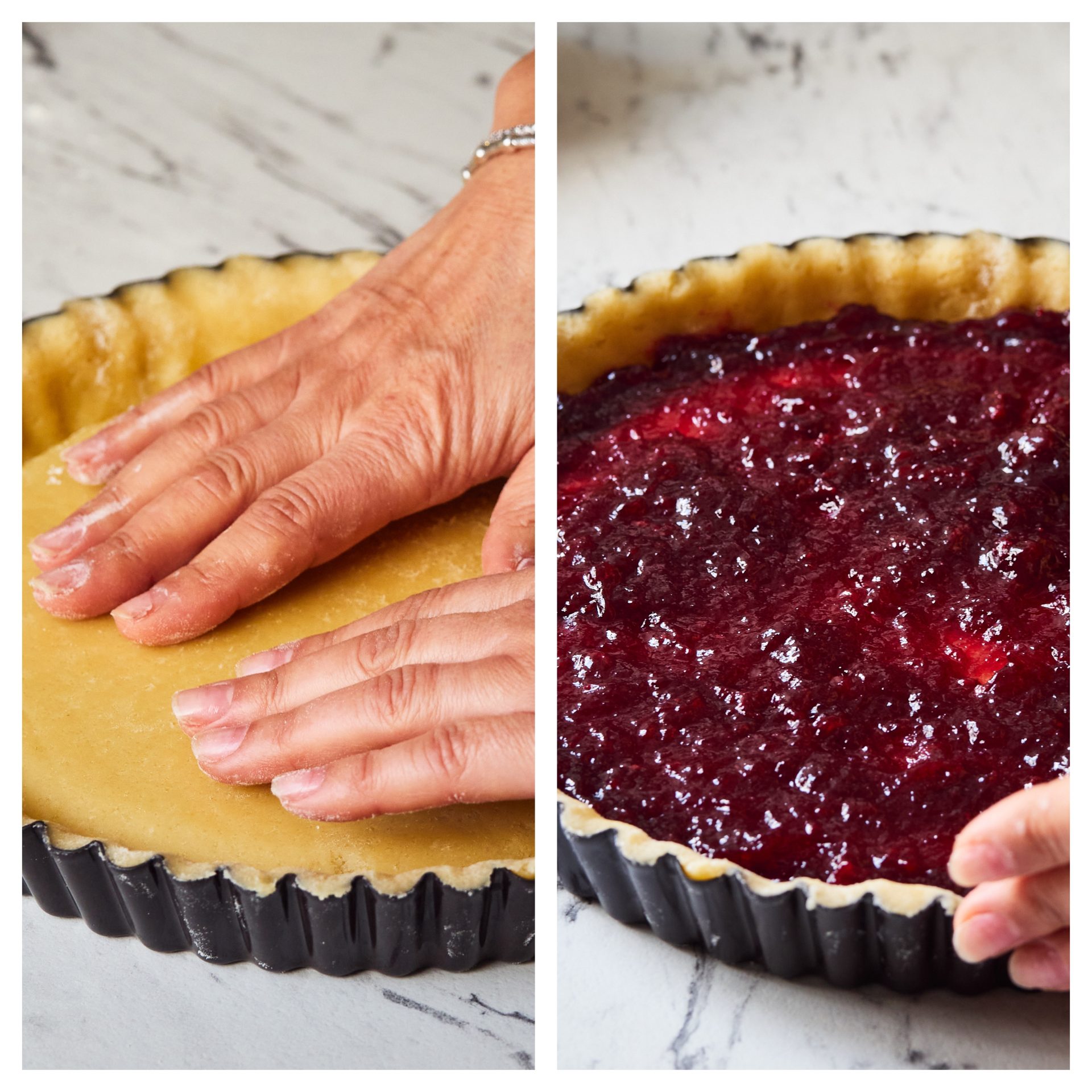Homemade Strawberry Jam Tart [VIDEO] - Delice Recipes