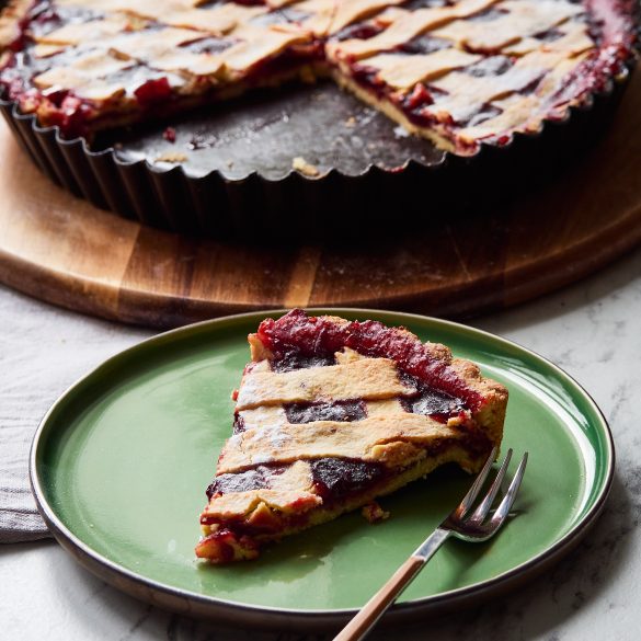 Homemade Strawberry Jam Tart [VIDEO] - Delice Recipes