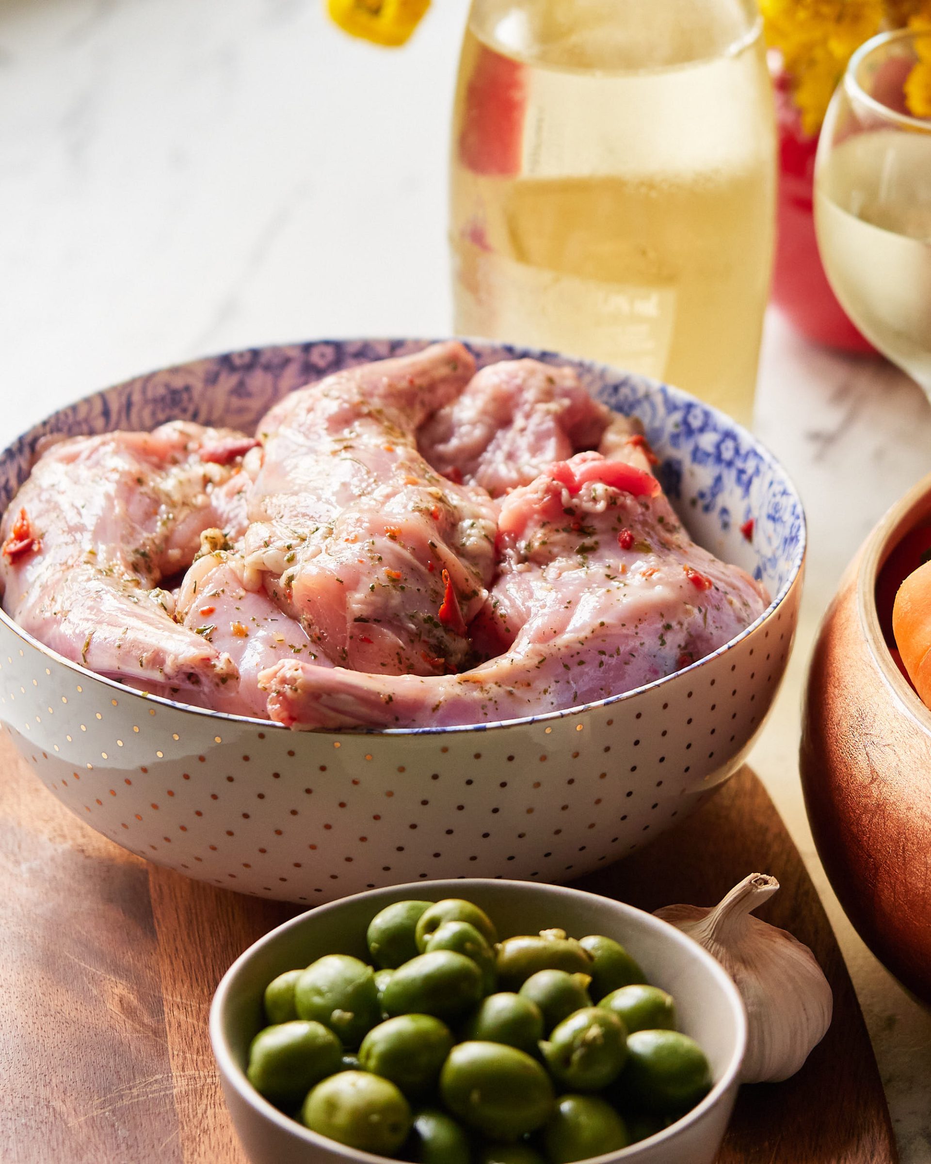 Instant Pot Rabbit Stew with Vegetables & Wine [VIDEO] - Delice Recipes