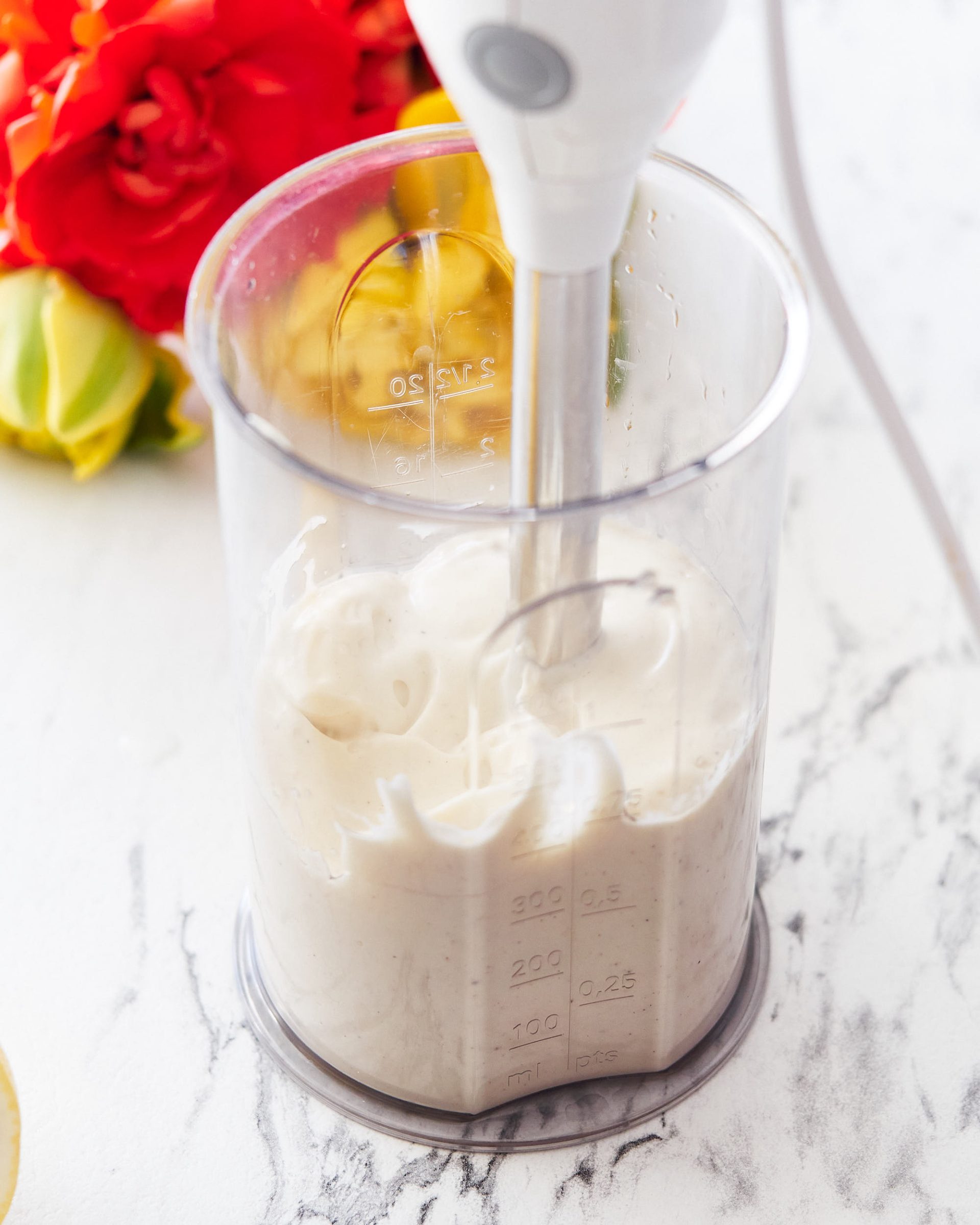 4-Step Vegan Mayo Recipe (with aquafaba) - Delice Recipes