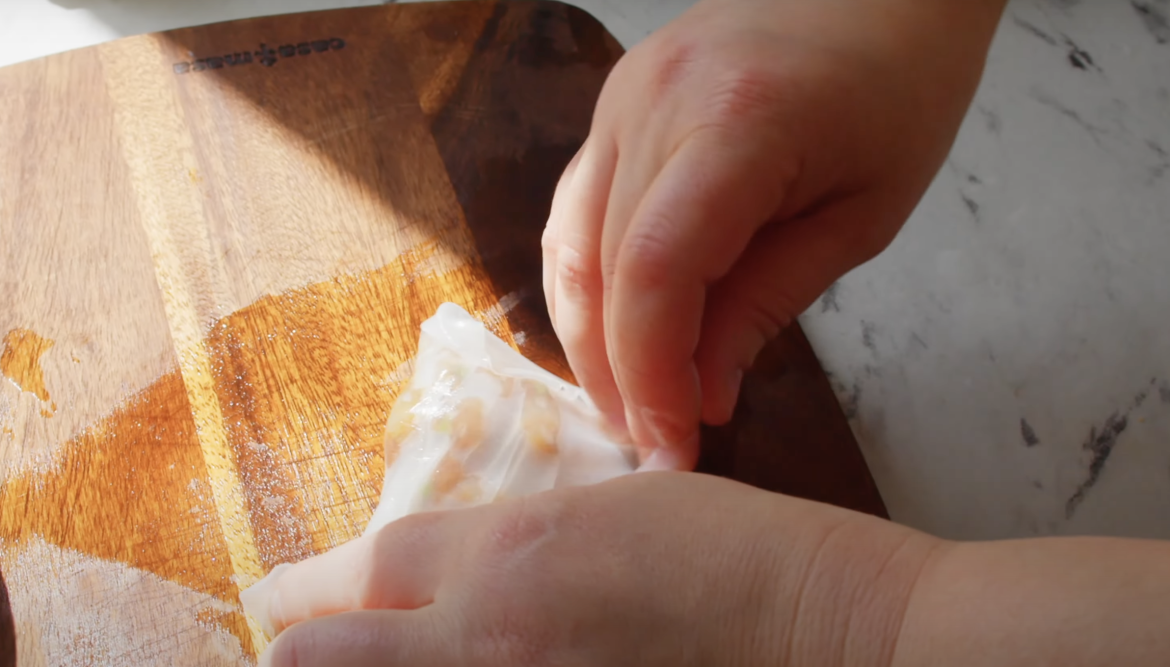 Air Fryer Rice Paper Shrimp Wrap Recipe - Delice Recipes